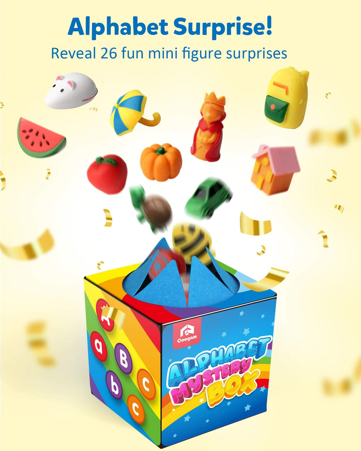 Alphabet Mystery Surprise Box – Coogam
