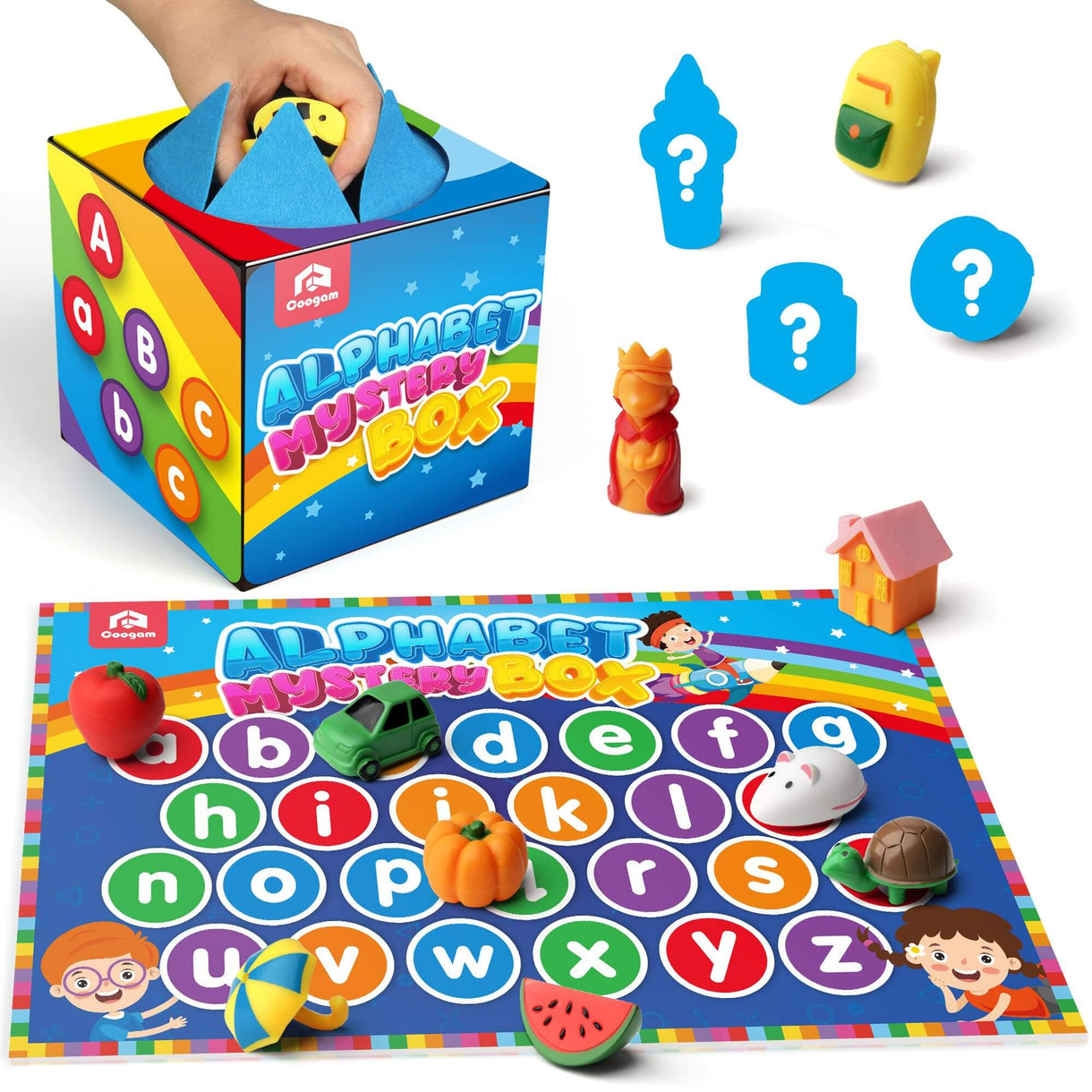 Alphabet Mystery Surprise Box – Coogam