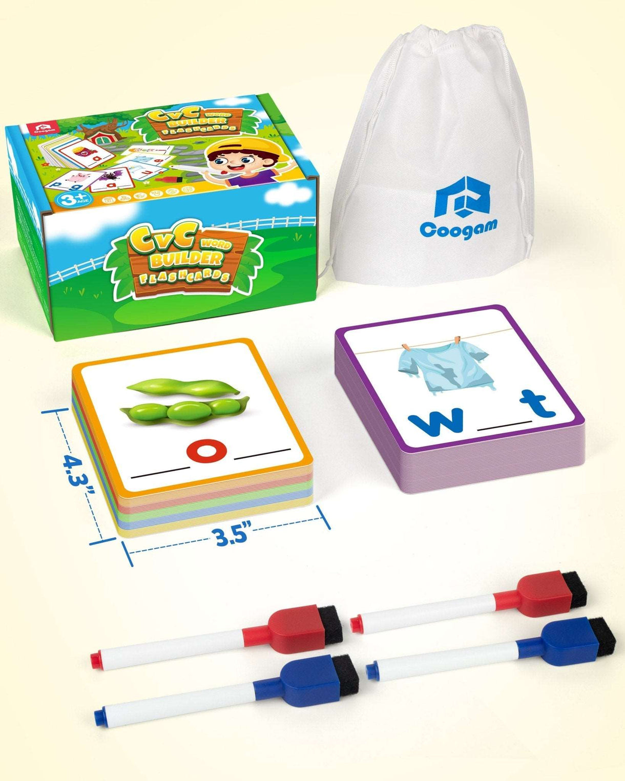 Short Vowel Spelling Flashcards